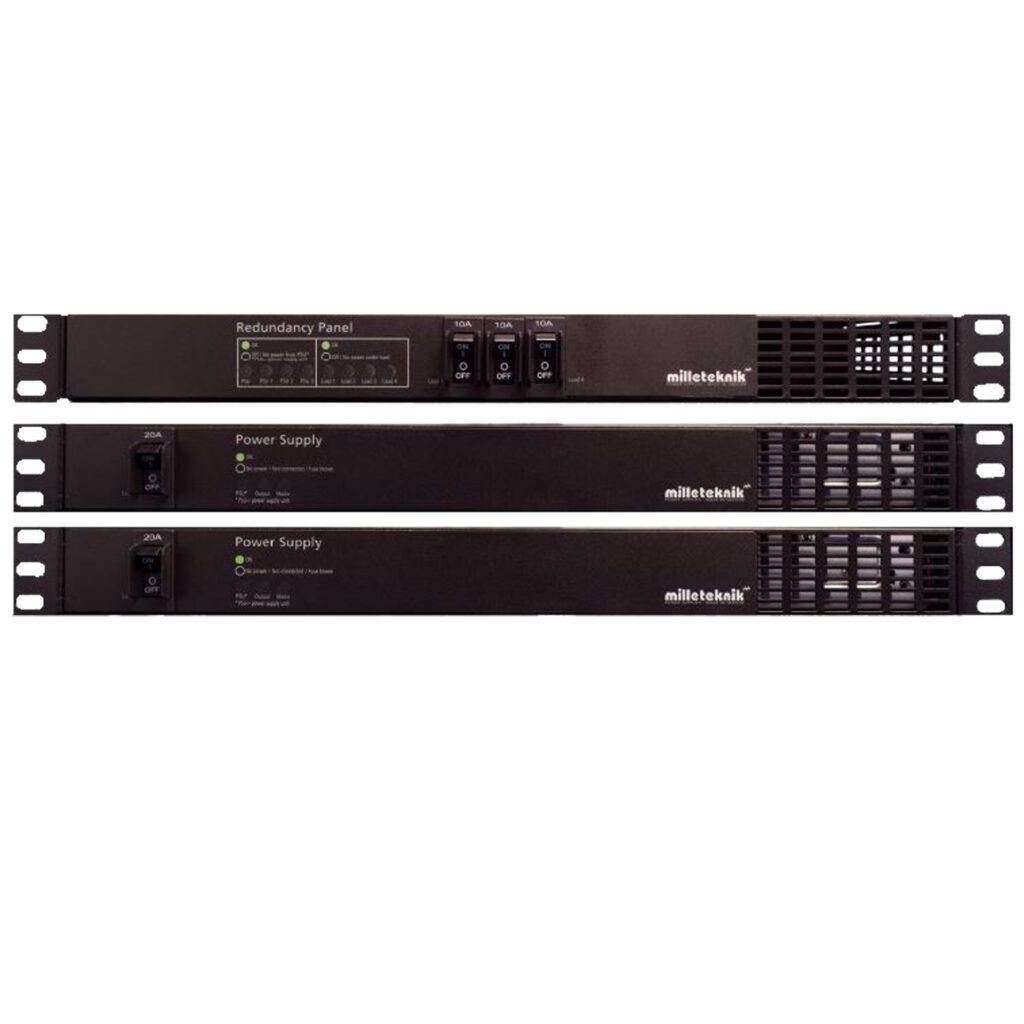19″ rack power supply 24V 15A – Milleteknik