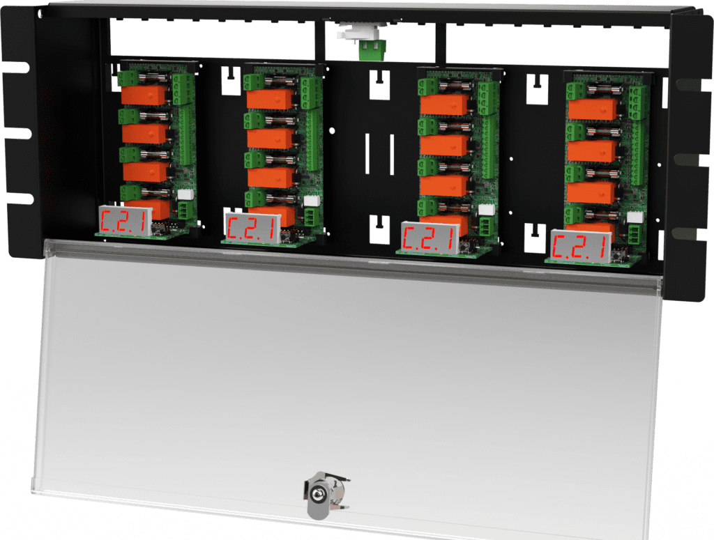 19 rack module holder - Milleteknik