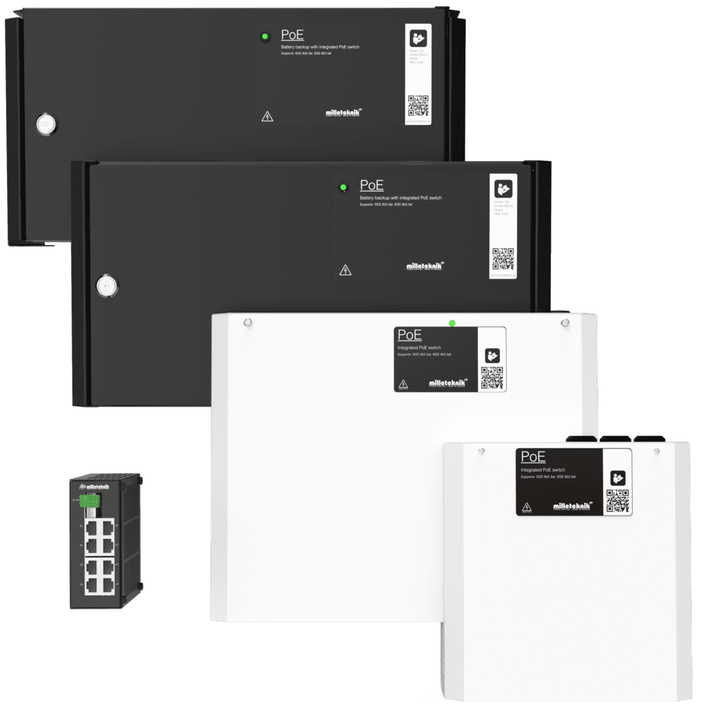PoE Switch 4p Expansion Kit - Milleteknik